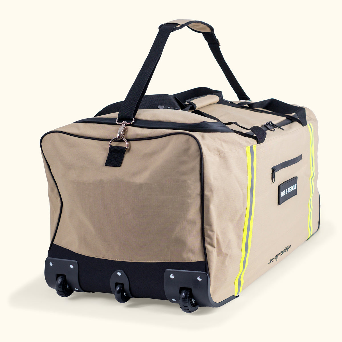 Firefighter Turnout Gear Trolley Bag Beige